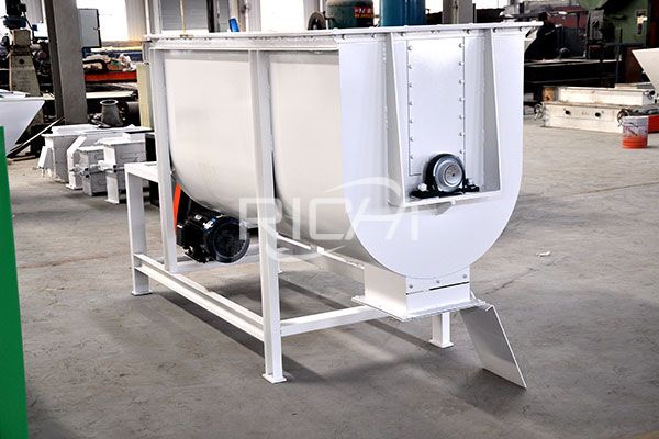 Single Roller Double Rotary Belt Mixer - pellet-richi.com