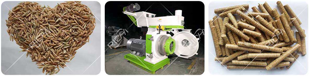Rice Husk Pellet Machine