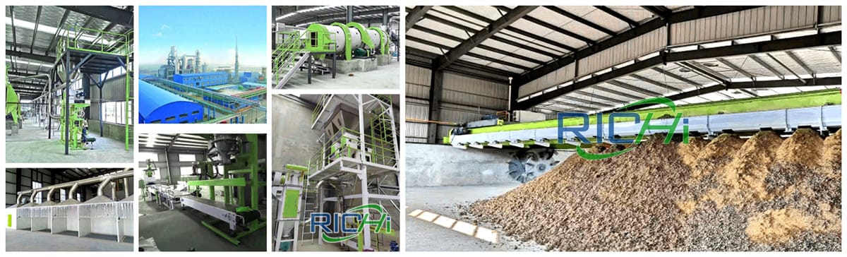 Feed pellet line,Wood pellet line,Commercial pellet line - pellet-richi.com