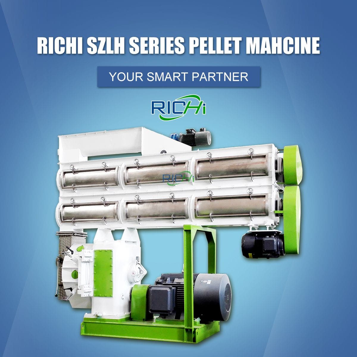 SZLH350 Pellet Making Machine For Animal Feed - pellet-richi.com