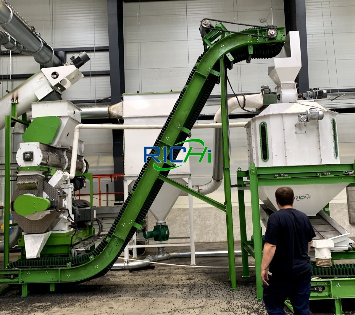 4-5 T/H Bentonite Cat Litter Factory in the United States - pellet ...