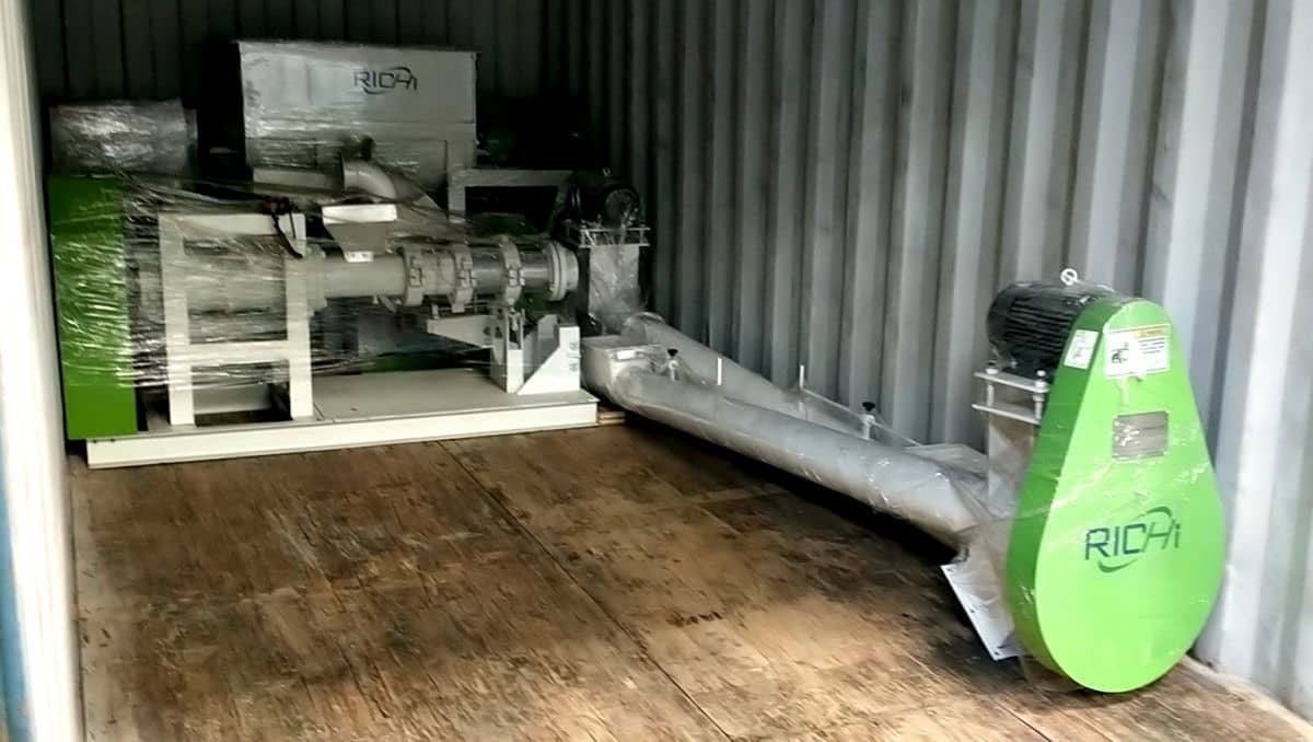 Dry Type Fish Feed Extruder Machine - pellet-richi.com